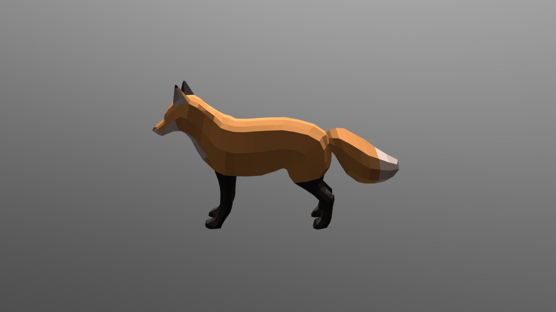 Fox Textured - 3D model by ChibiCreates [bb8189f] - Sketchfab