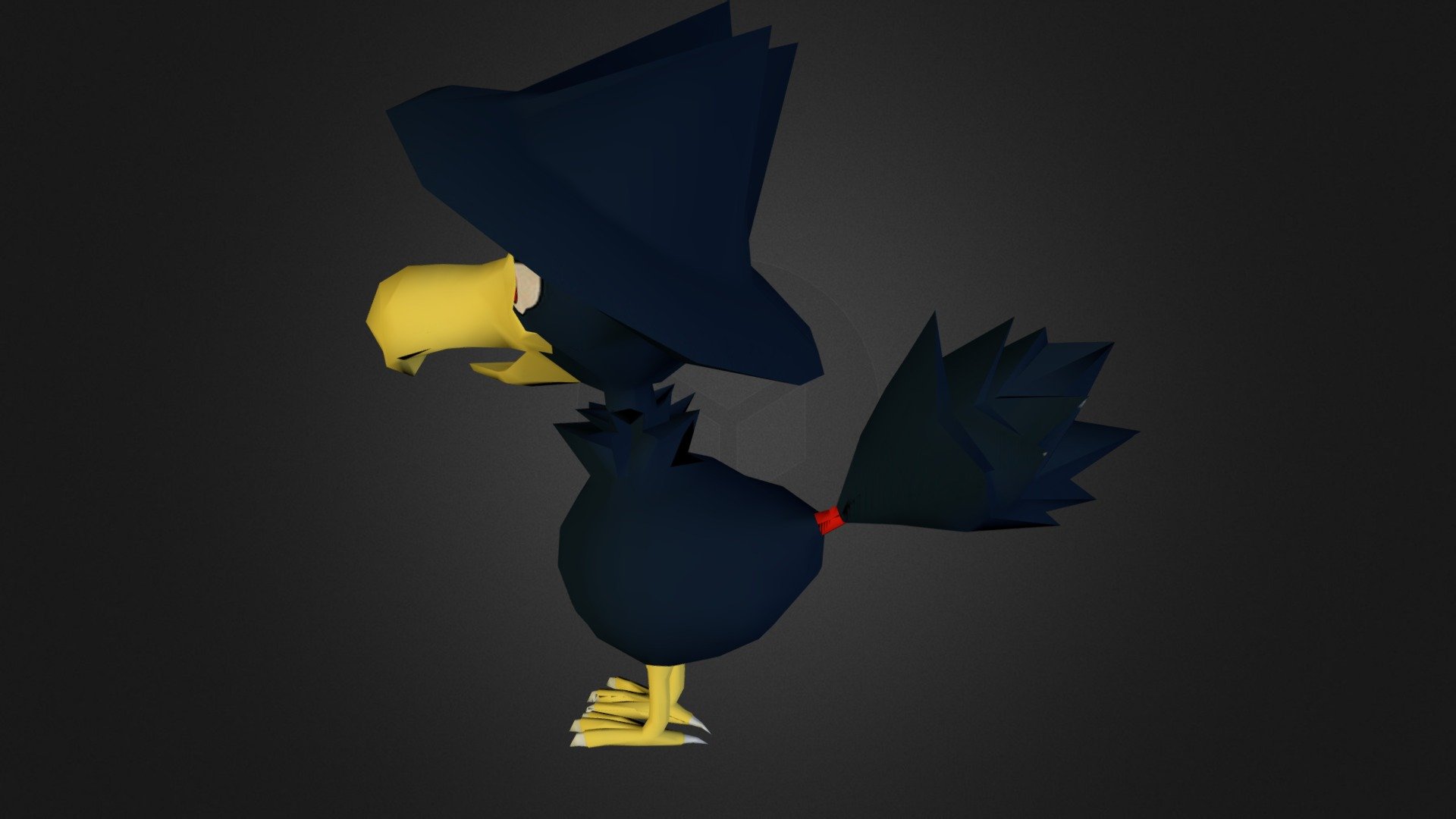 Murkrow - 3D model by QuentinDavis [bb8213f] - Sketchfab