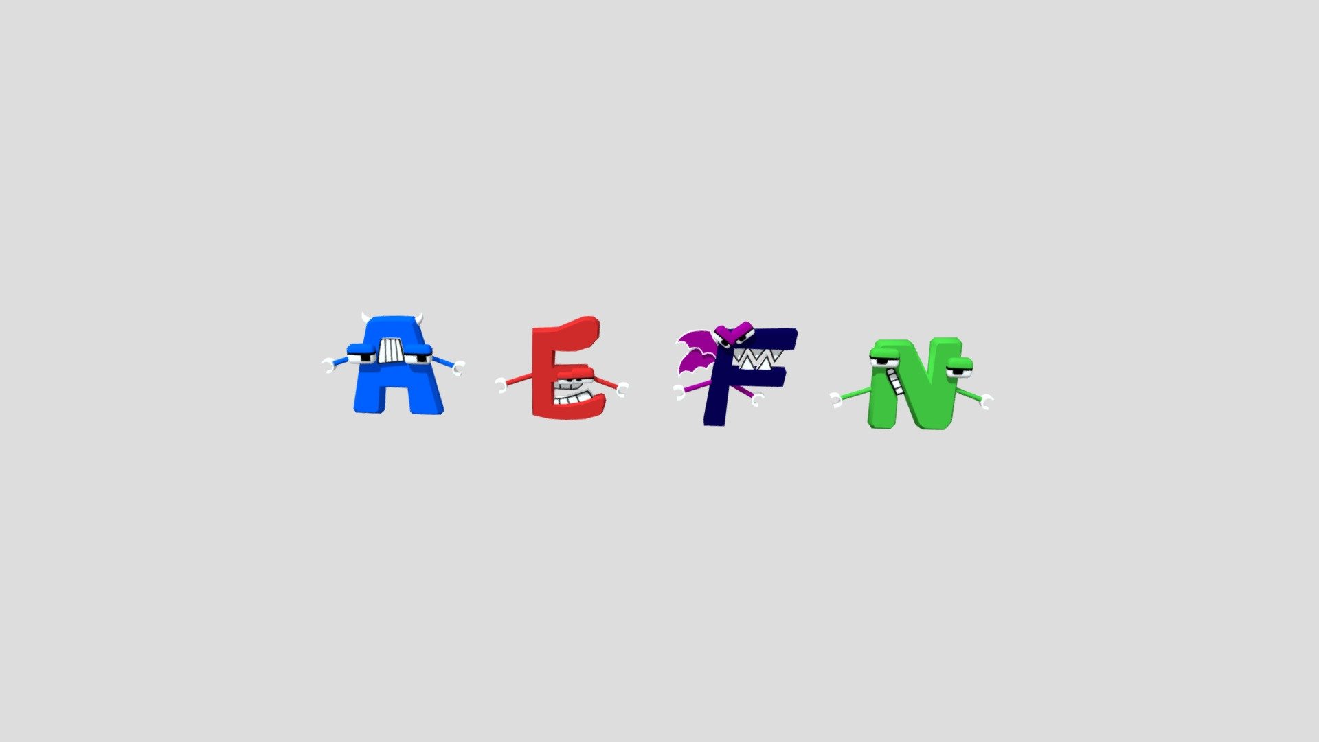 Alphabet lore - 3D model by Tony Pham (@tuandaika.lol) [bb86295 ...