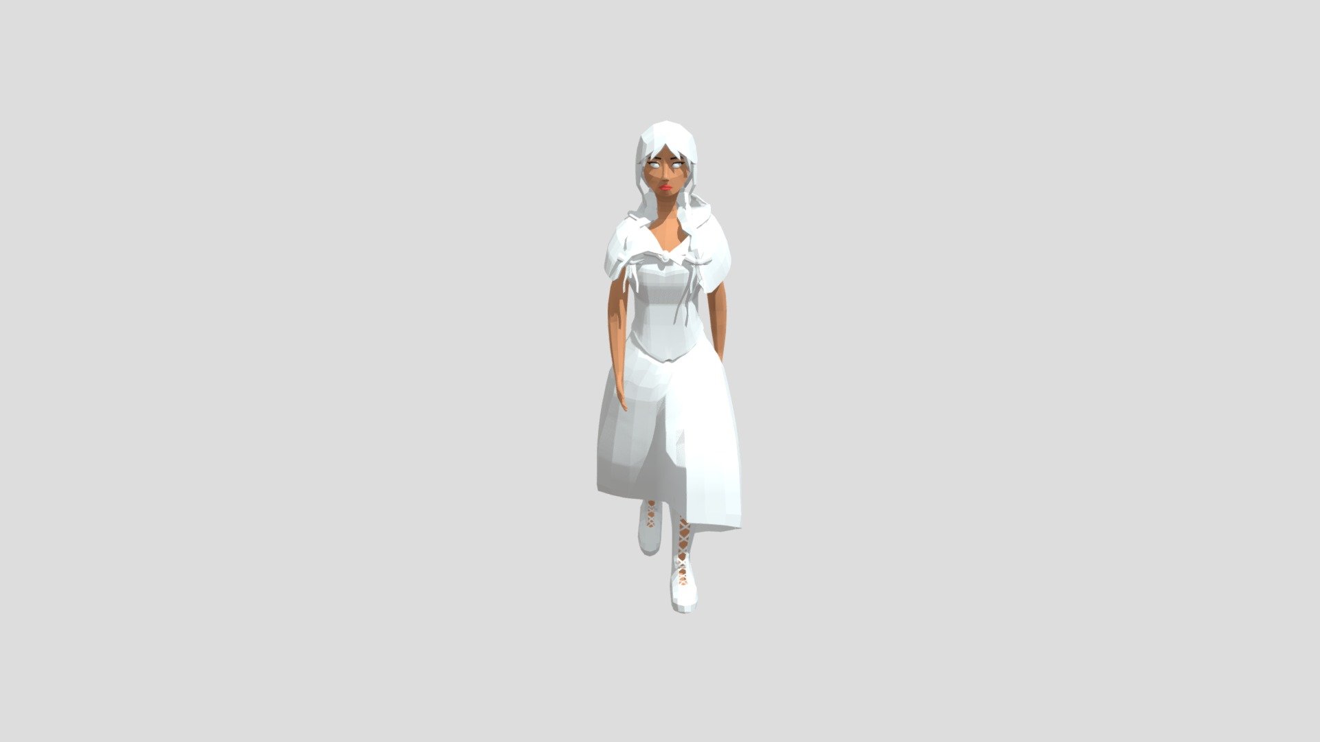 early walking anim - 3D model by indienoob [bb86869] - Sketchfab