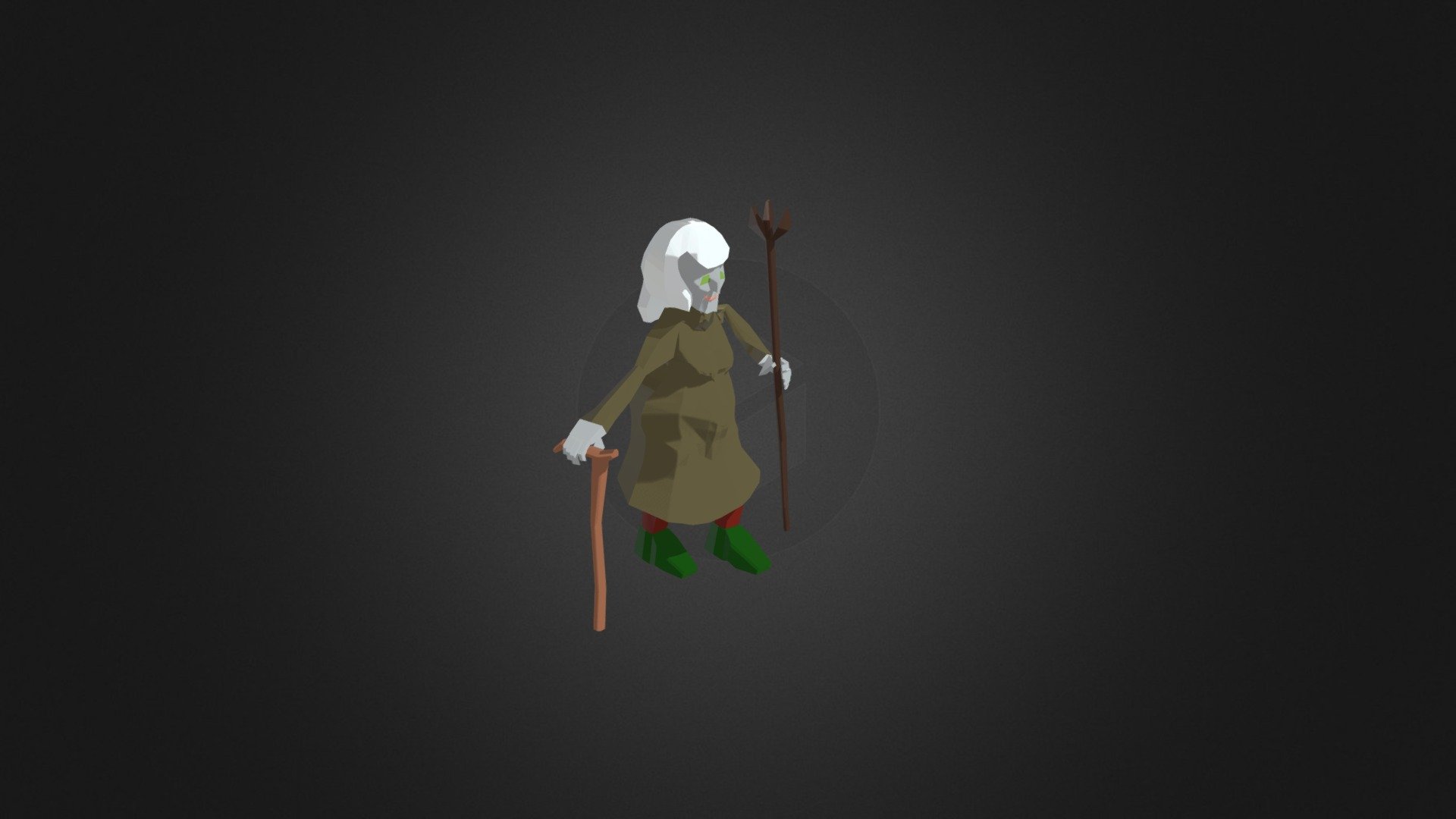 NPC Old Women - D. Marocas - 3D model by Lancaster Modelagem 3D ...