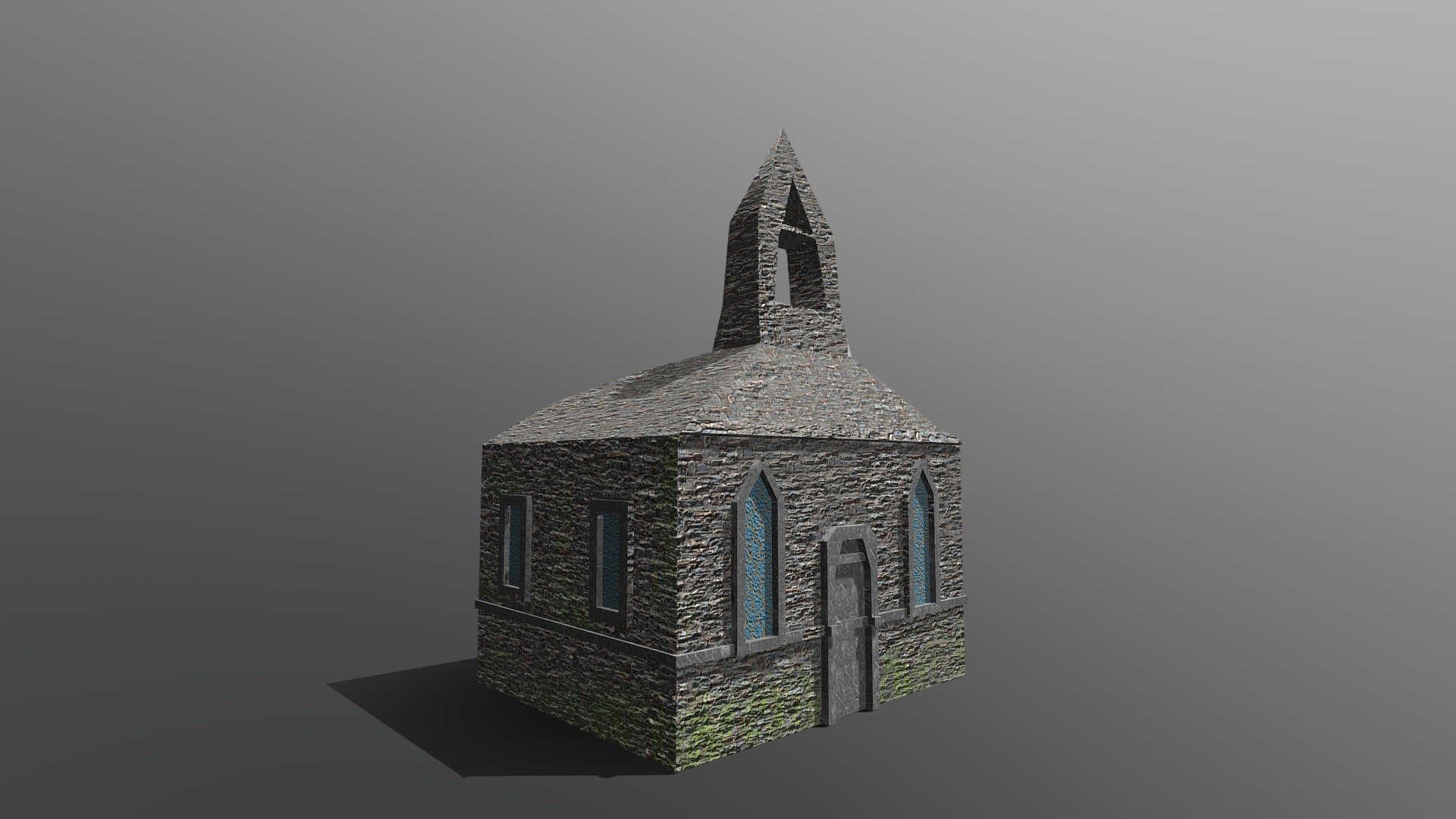 Church - 3D model by alopezf [bb888fc] - Sketchfab