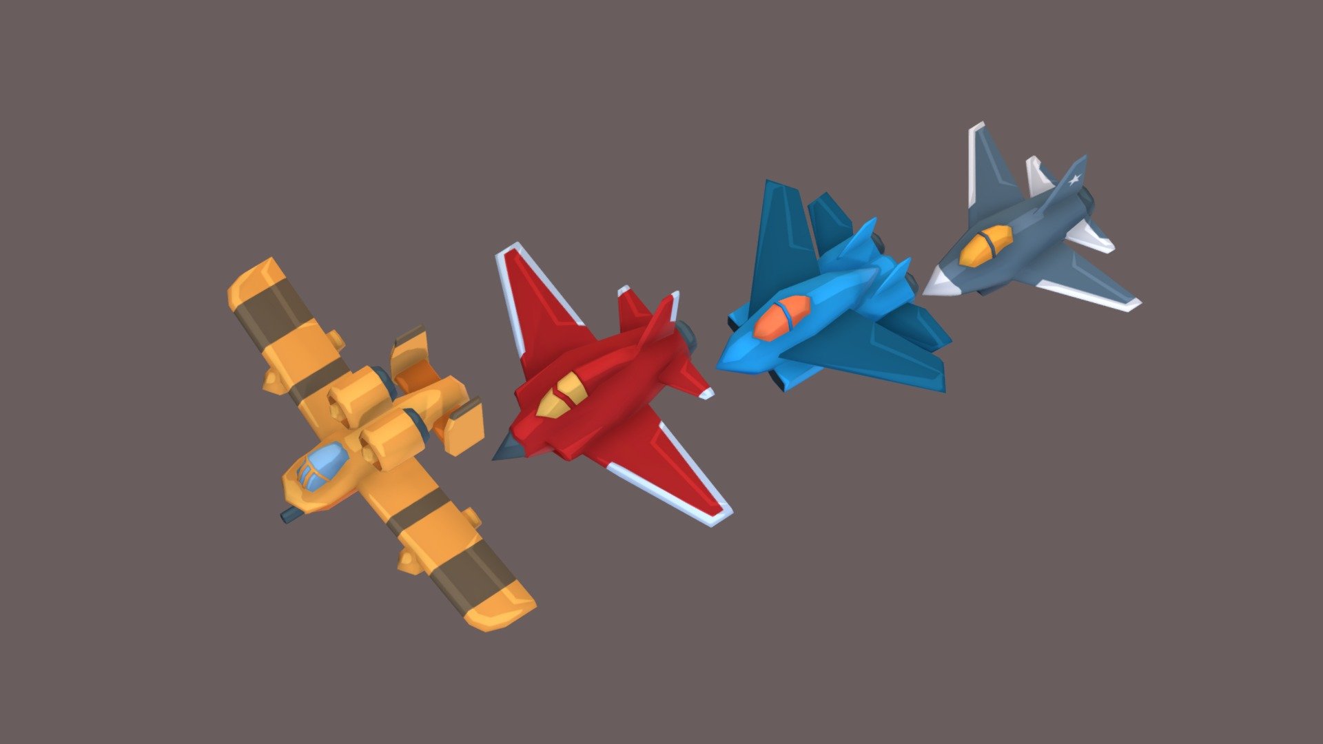 AI fighters - Buy Royalty Free 3D model by Renham - Camilo Rojas ...