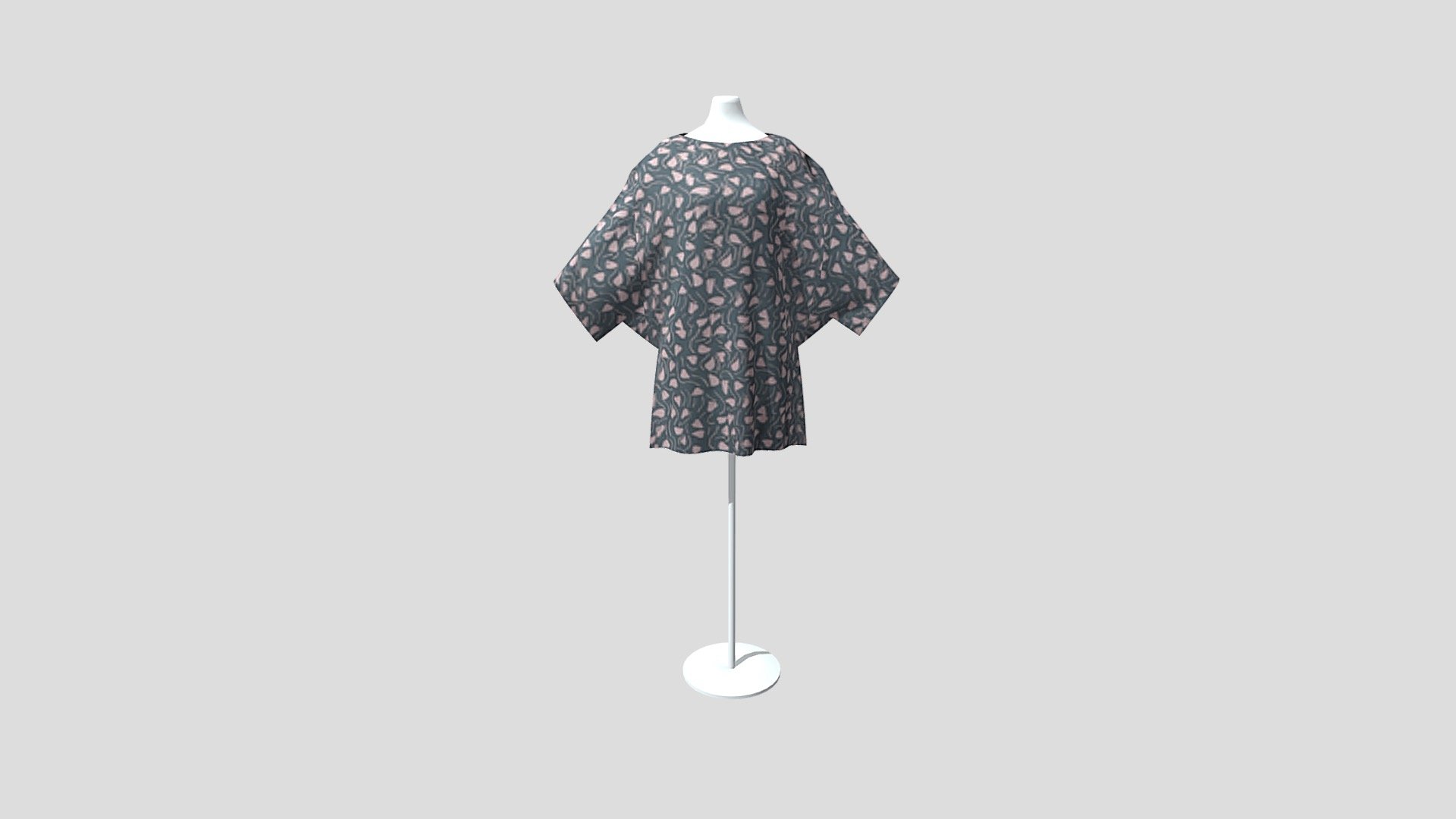 Blouse Kaftan Batik 1 - Download Free 3D model by eeelabvisual [bb8962a ...