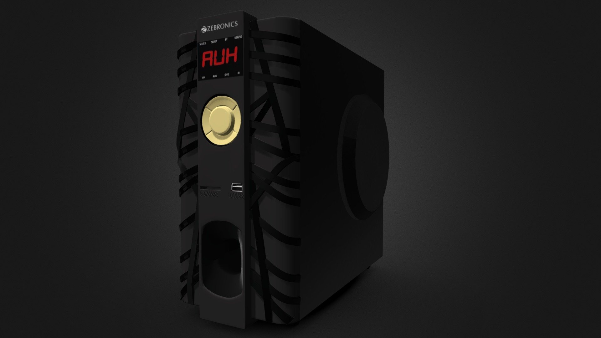 home theater sound system - 3D model by Jyoti.Prakash.Swain [bb8c5e6 ...