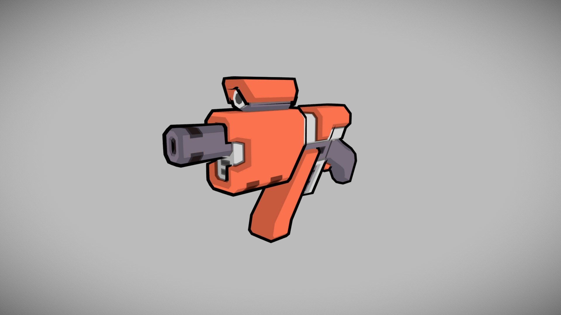 Project Blueless - MachineGun - 3D model by 3DAndrade [bb8e4c3] - Sketchfab