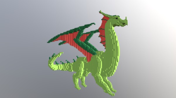 Cave Dragon for minecraft - 3D model by Henry9135 [bb8fa85] - Sketchfab