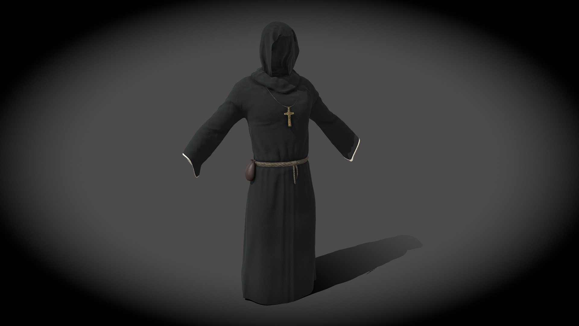 Monk Robes - 3D model by wolfgar74 [bb90bd2] - Sketchfab