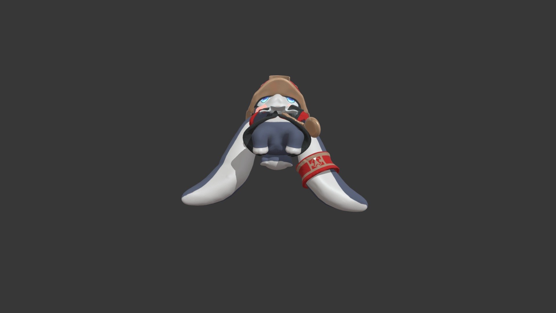Pom Pom doing Situps - 3D model by Mackenzie Olive (@Yellow.Olive ...