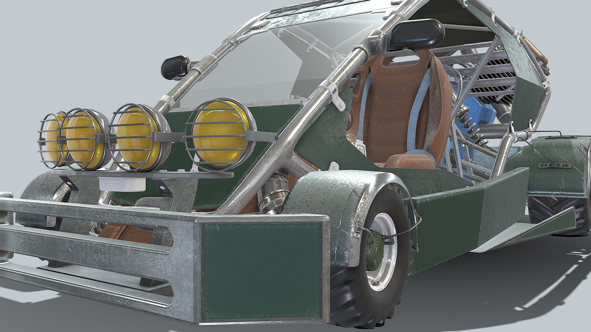 car buggy - Download Free 3D model by Unity (shehab house ...