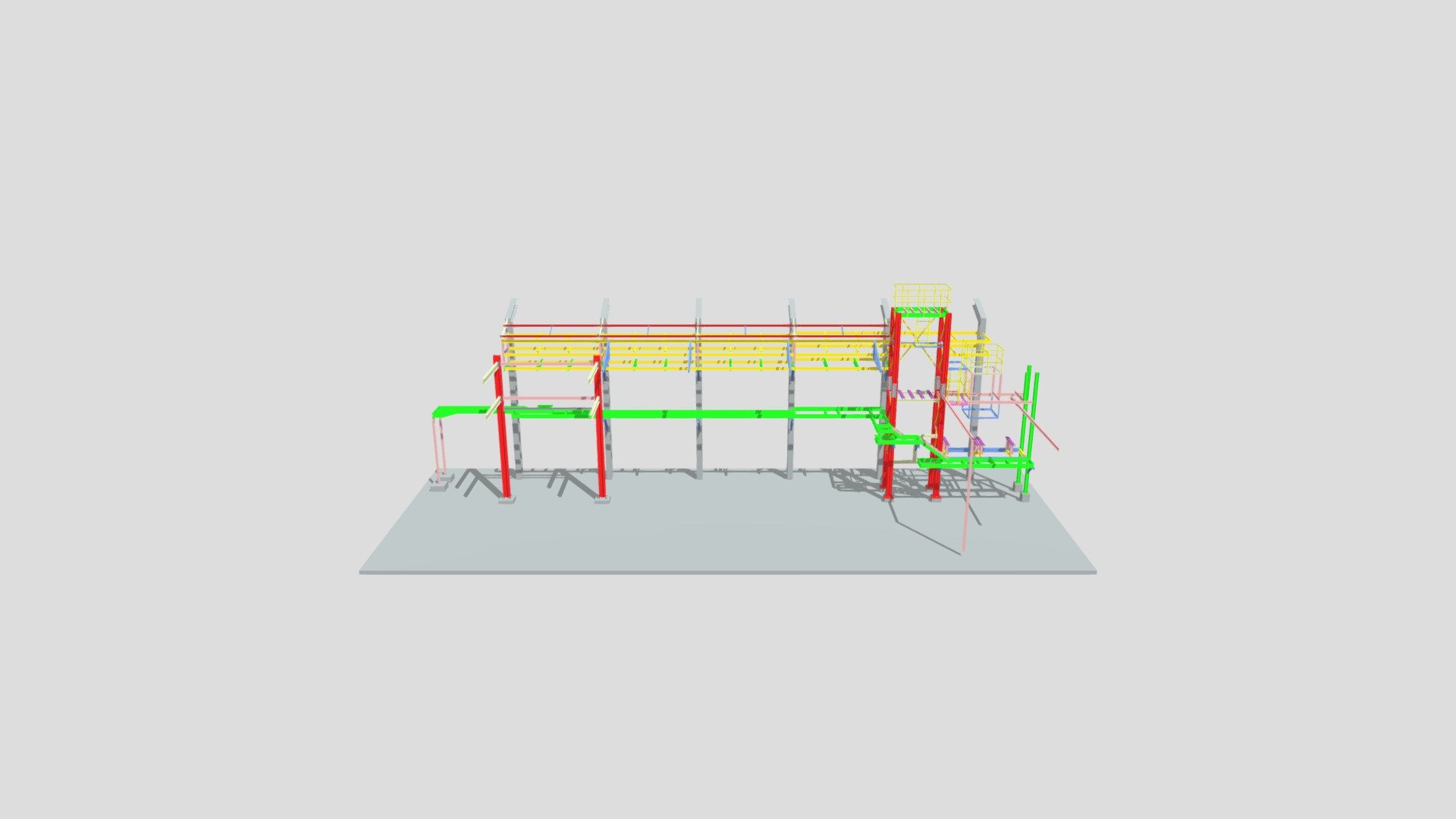 LUBRIZOL-RJ - 3D model by RSA Projetos (@projetossteel) [bb93017 ...