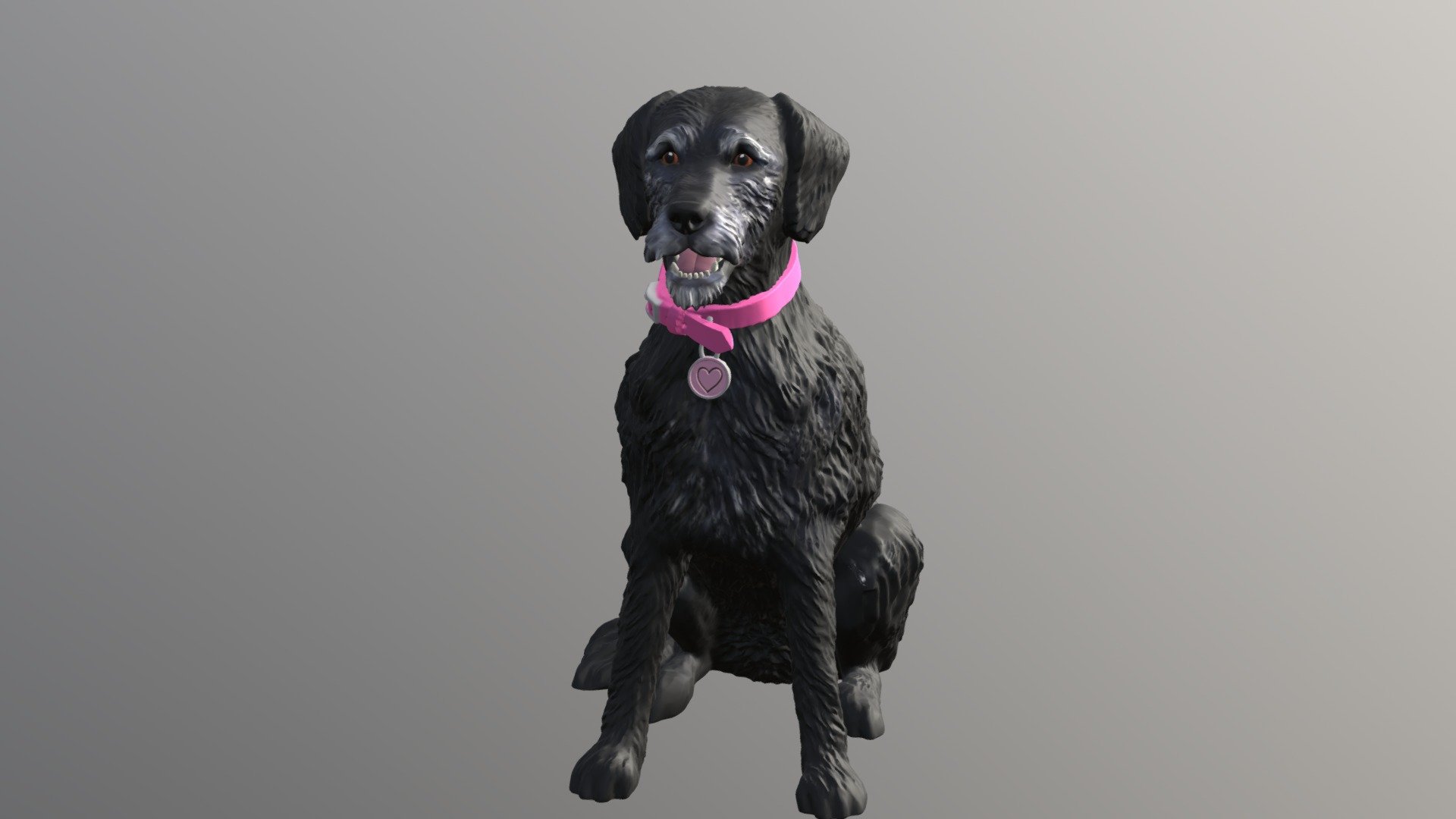 1905003- Millie-X - 3D model by Arty Lobster - Pet Sculptures Made ...