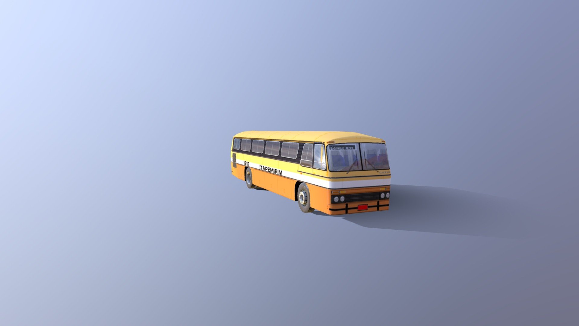 Coach-bus - 3D model by damiano.battaglia [bb934fb] - Sketchfab