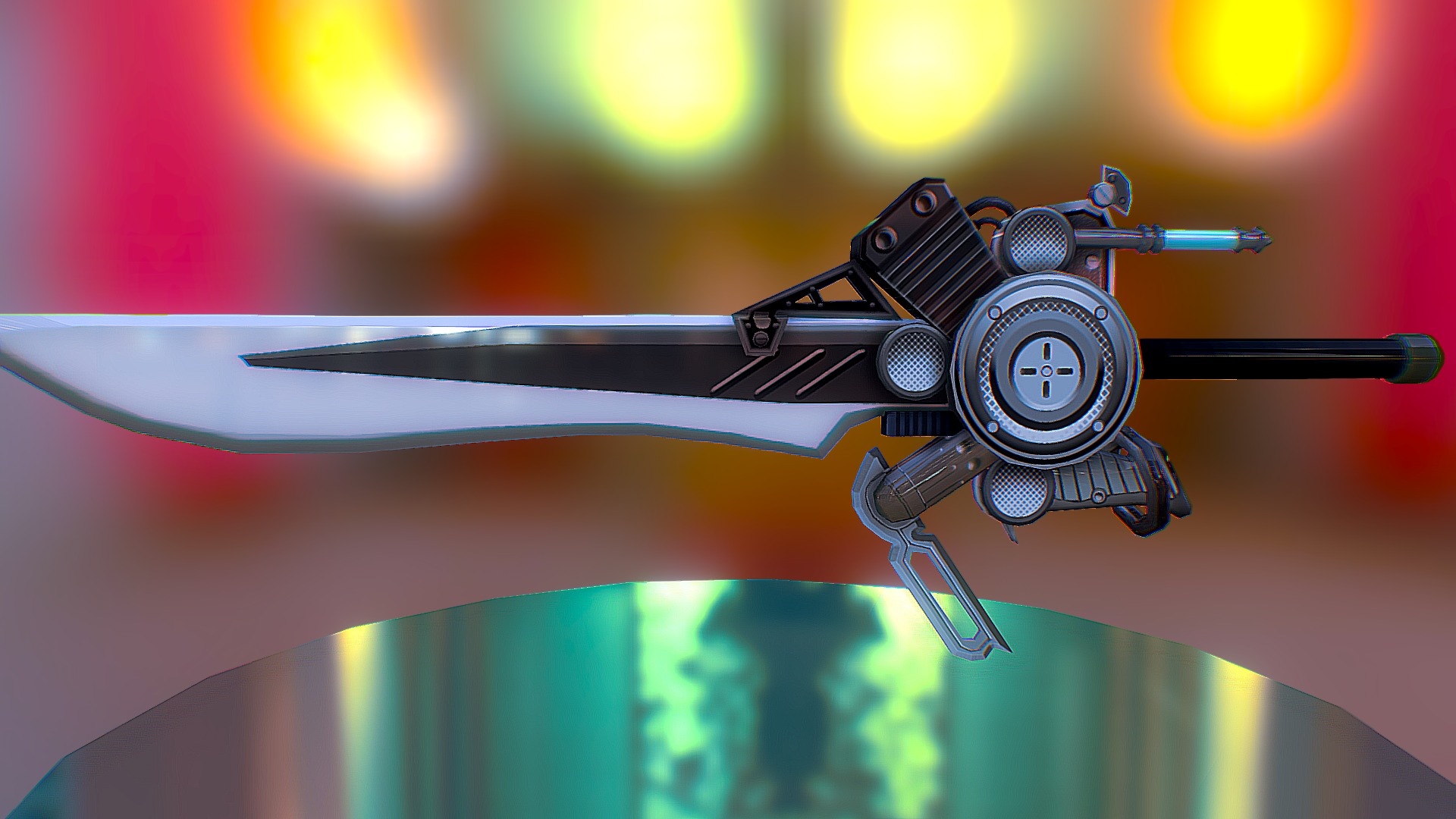 Noctis’ Engine Sword - Final Fantasy - 3D model by ArcRift [bb94e23 ...