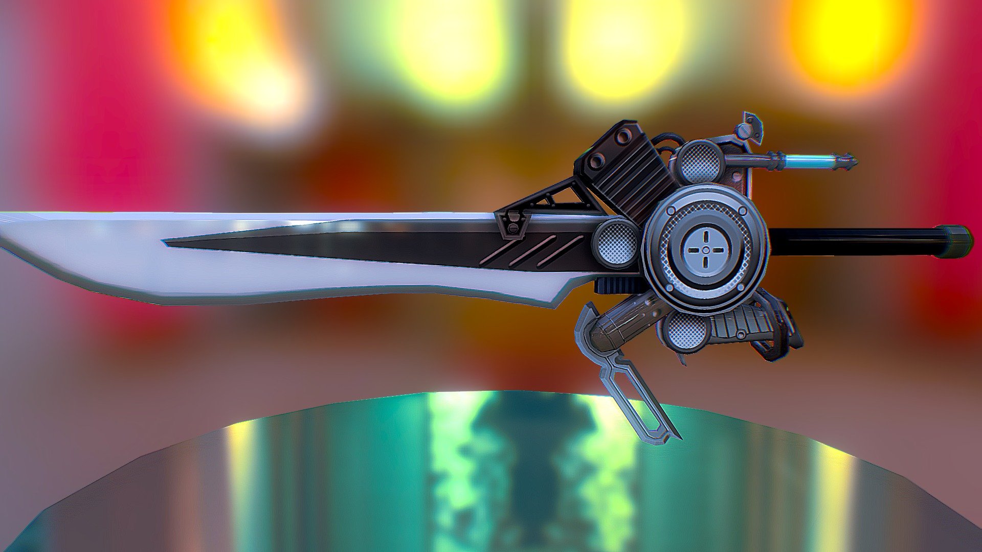 Noctis’ Engine Sword - Final Fantasy - 3D model by ArcRift (@ArcRift ...