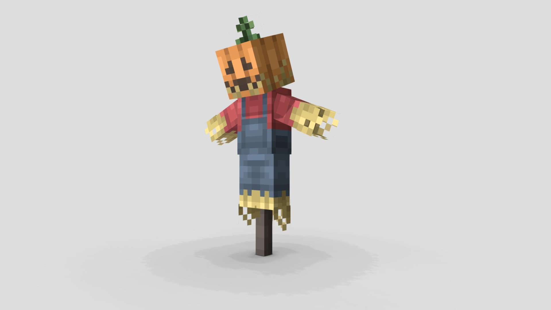 Scarecrow - 3D model by RealJoshMC [bb96075] - Sketchfab