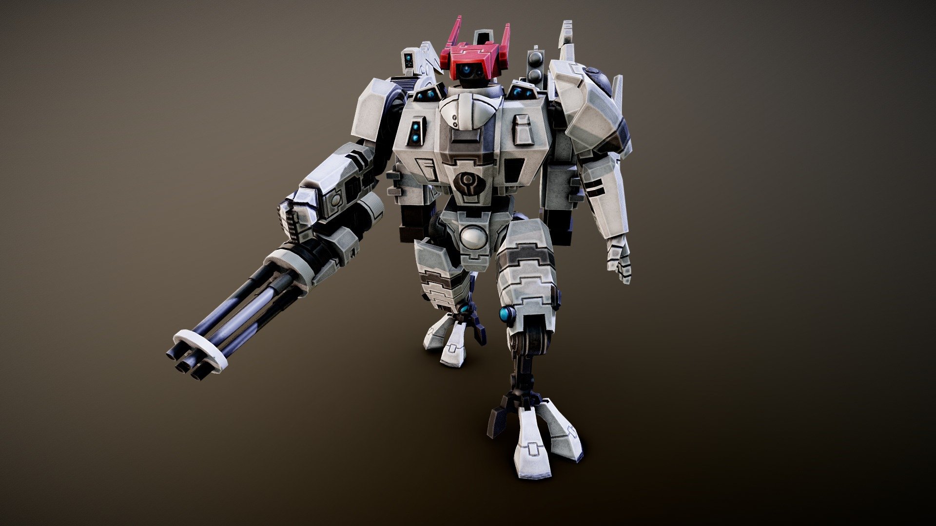 T'au Commander - 3D model by Zafio [bb99612] - Sketchfab