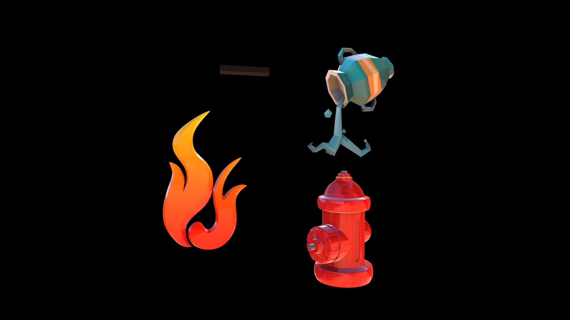 3D Objects - Download Free 3D model by abinav [bb9a2aa] - Sketchfab