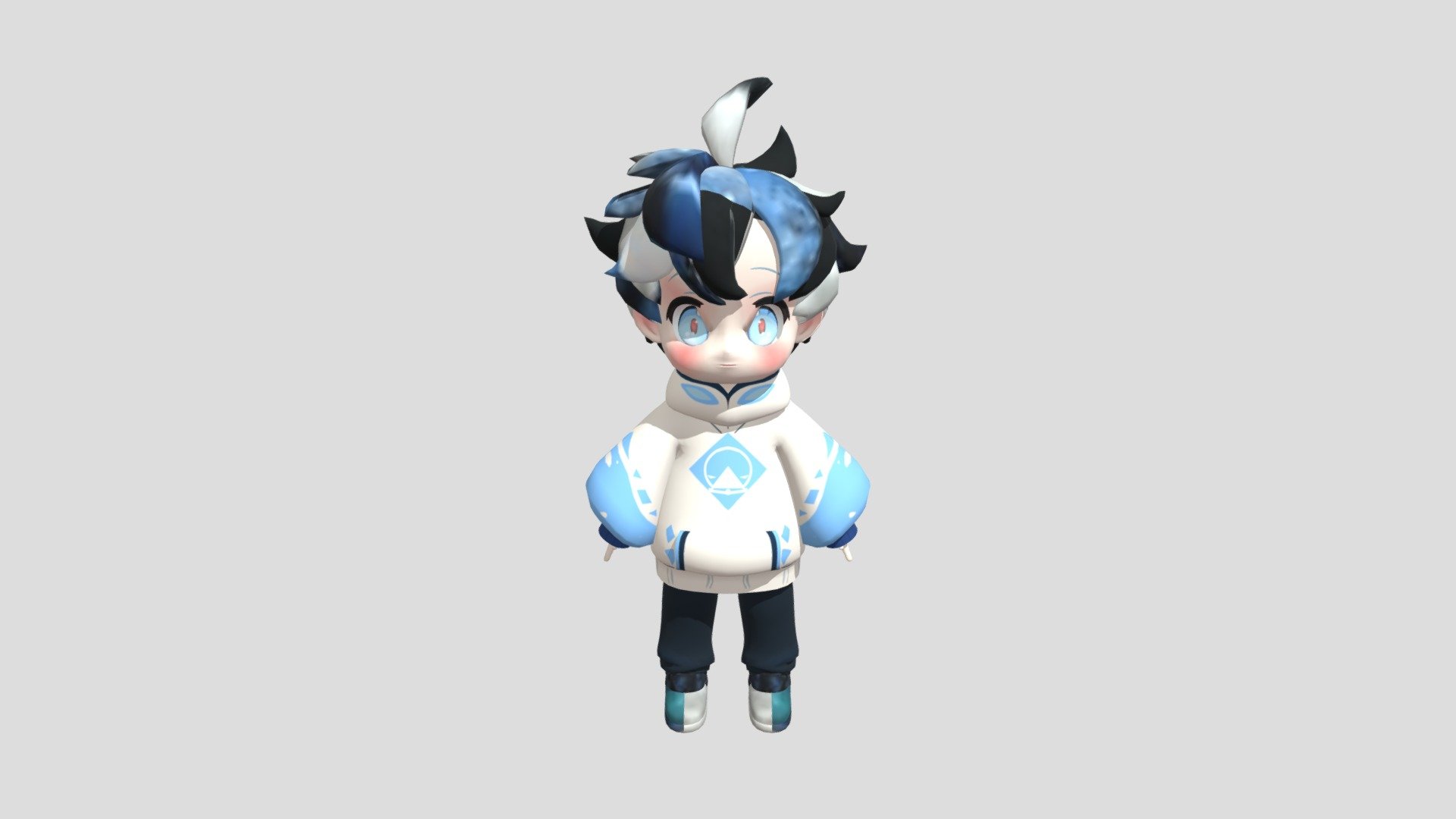 chibi boy - Download Free 3D model by hanjisung (@hanjisung42698 ...