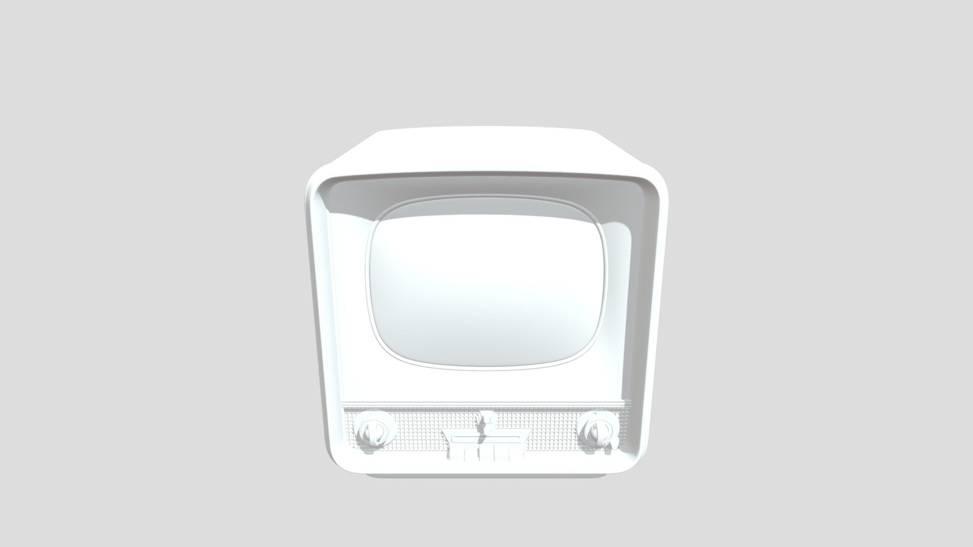 Old TV - 3D model by Kirillchik [bb9bb95] - Sketchfab