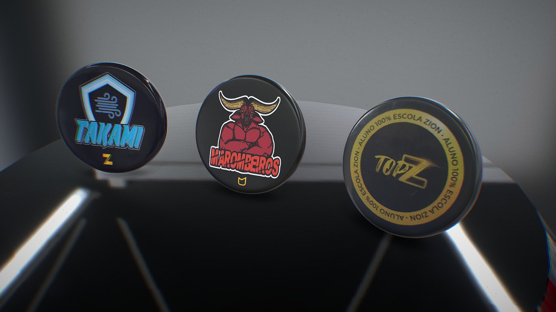 Zion Pins - 3D model by Dante Rossi - Zion (@rossidante) [bb9c2c6 ...