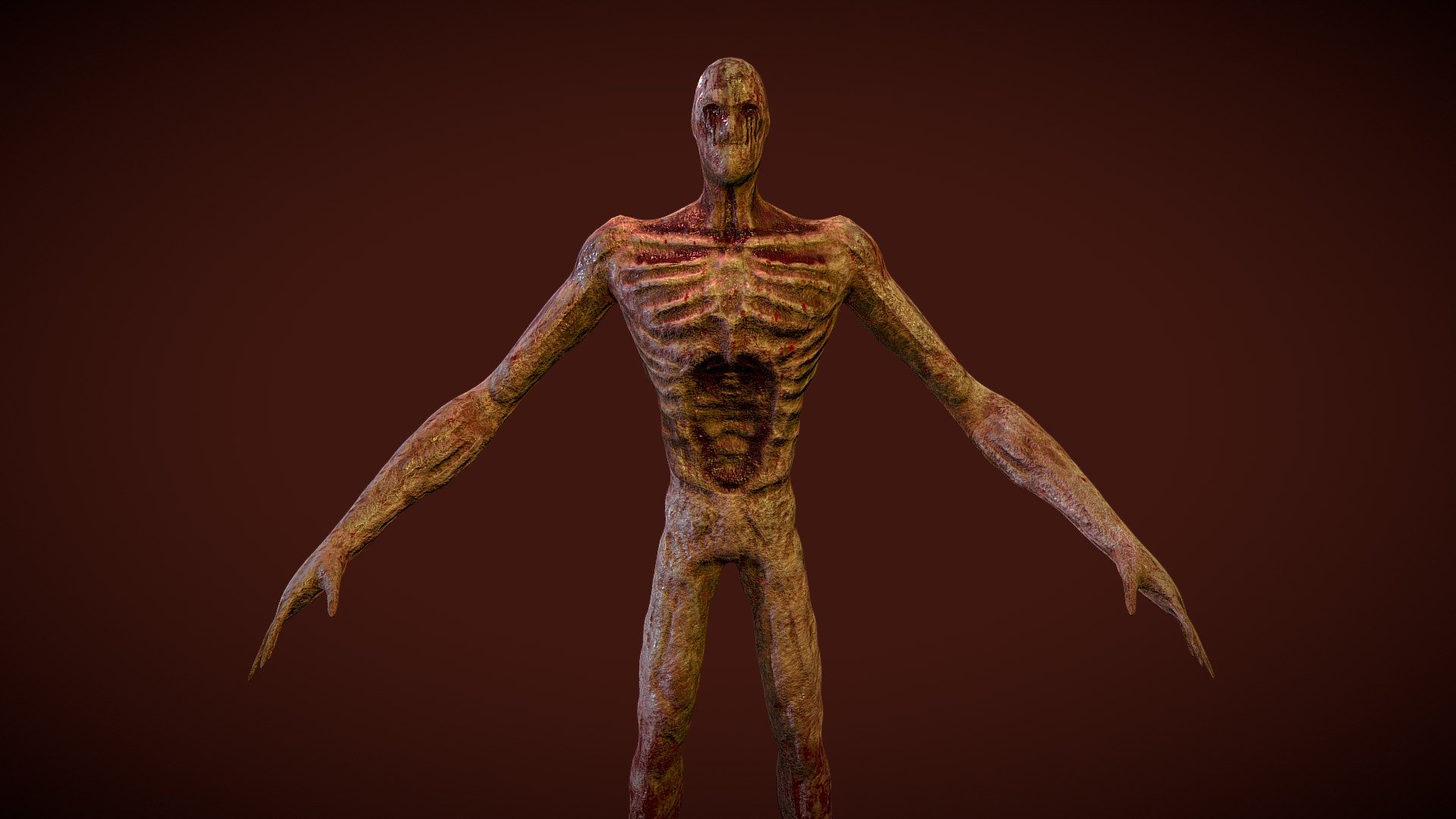 Creepy Monster - Download Free 3D model by Regulator (@A2555) [bb9d757 ...