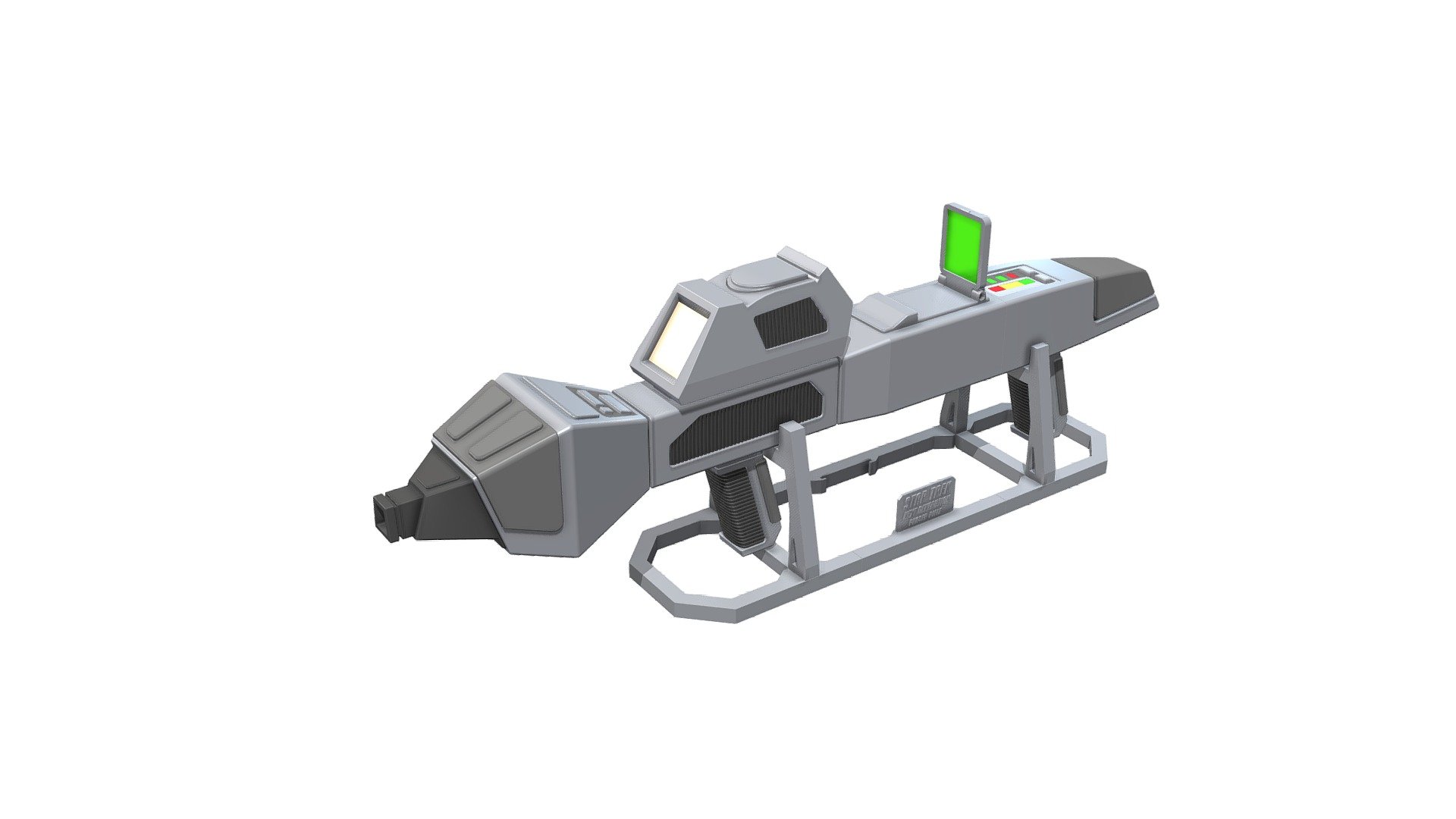 Next Generation Type 3 Phaser Rifle - STL - Buy Royalty Free 3D model ...