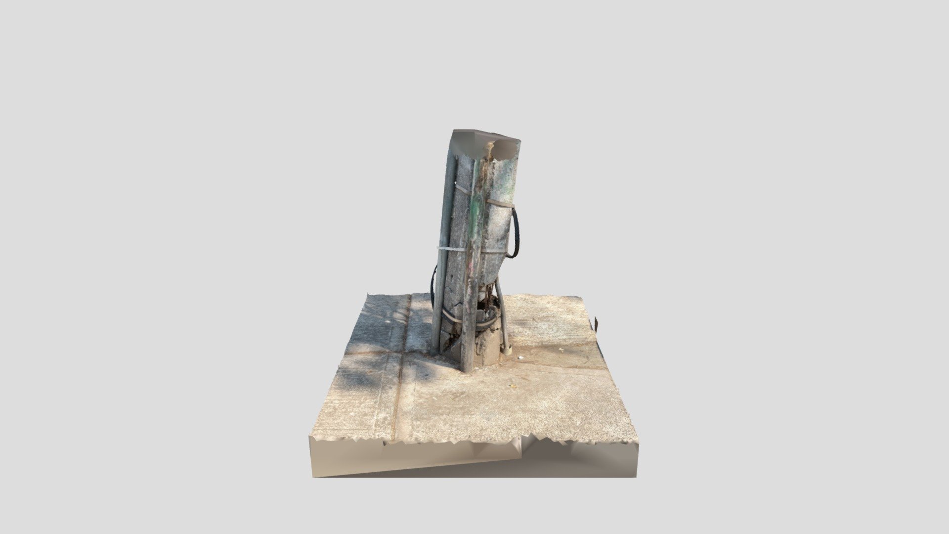 Thorn concrete post - Download Free 3D model by Jorge Rodiles (@jorge ...