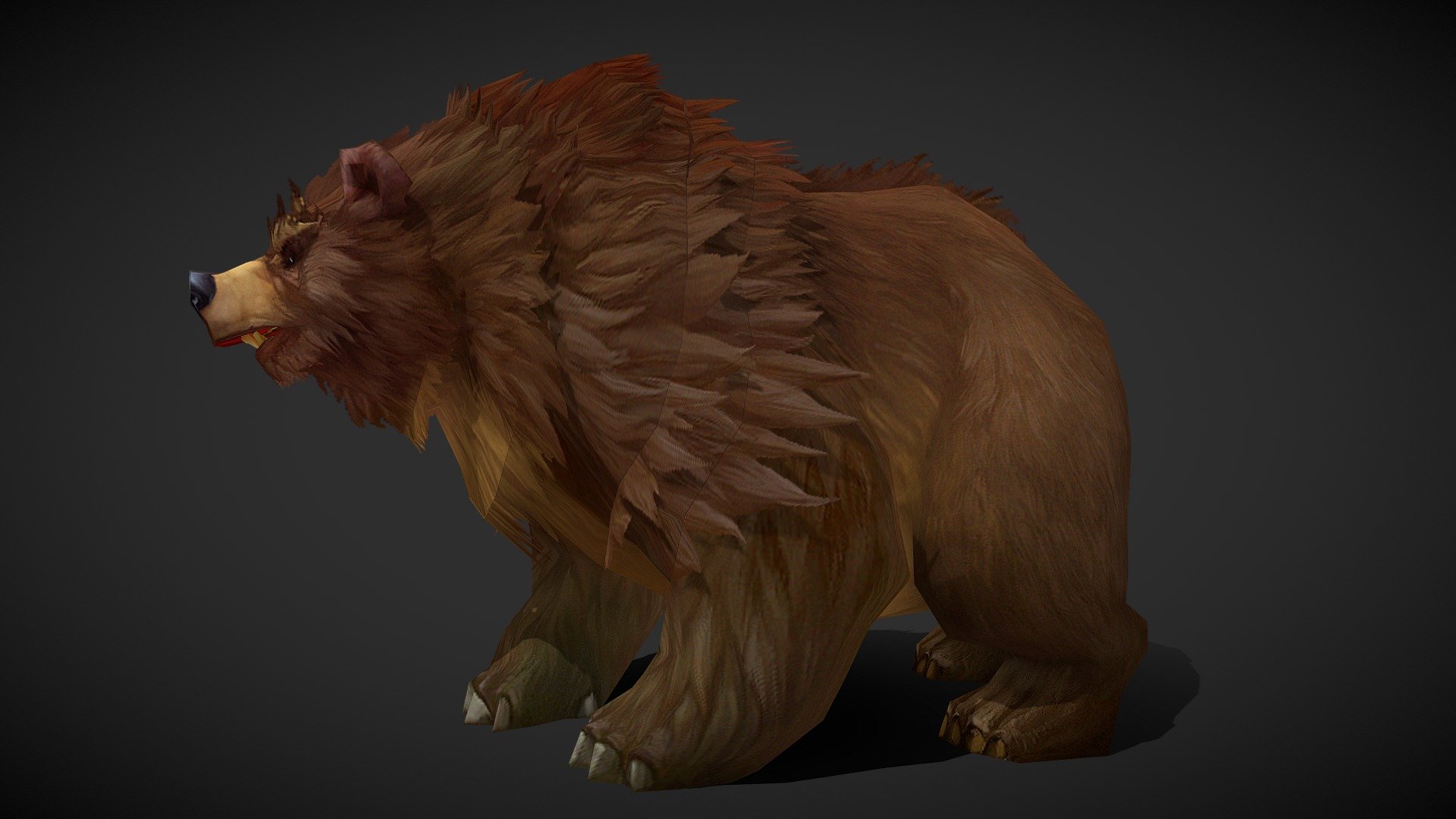 Bear [M] - 3D model by Sergey Perov (@haiver) [bb9ee02] - Sketchfab