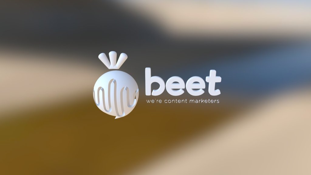 Beet Logo3d-360 - 3D model by Fernando (@krudo) [bb9f018] - Sketchfab