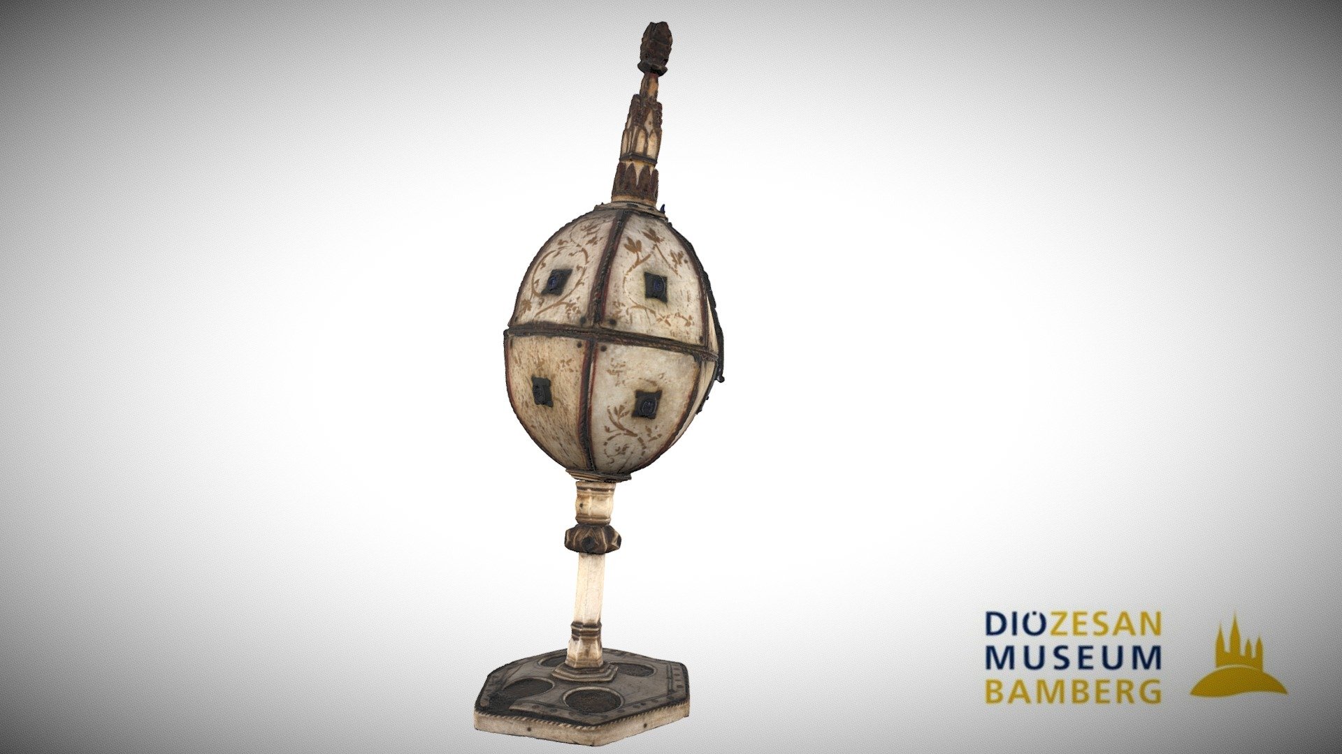 Ciborium / Ziborium - 3D model by DigitalTechnologiesCH_Bamberg ...