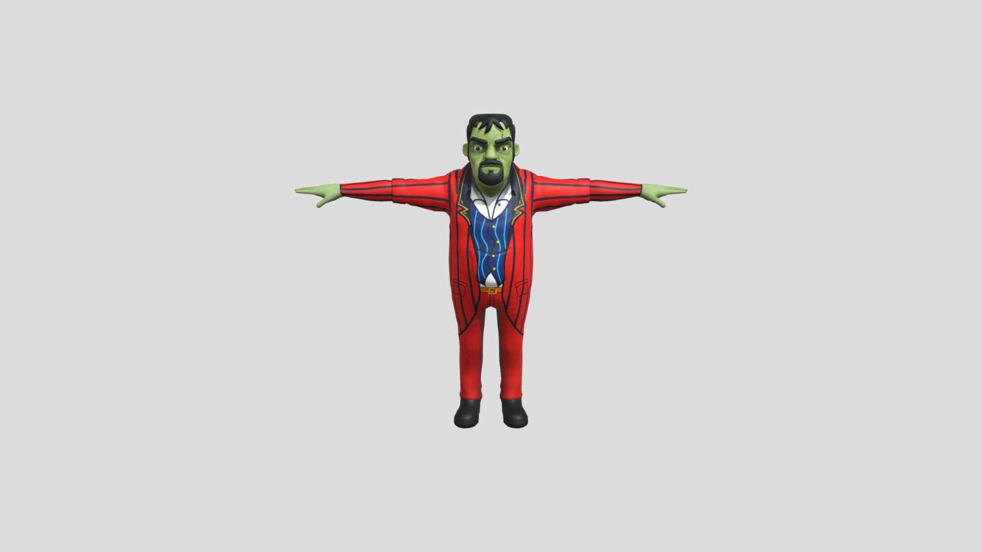 Frankenstein Francis - Scary Stranger 3D - Download Free 3D model by ...