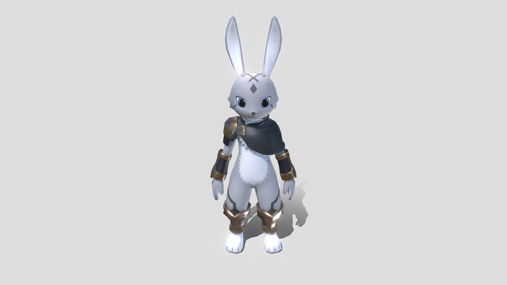 Bunny Warrior - 3D model by Arcnay [bba3886] - Sketchfab