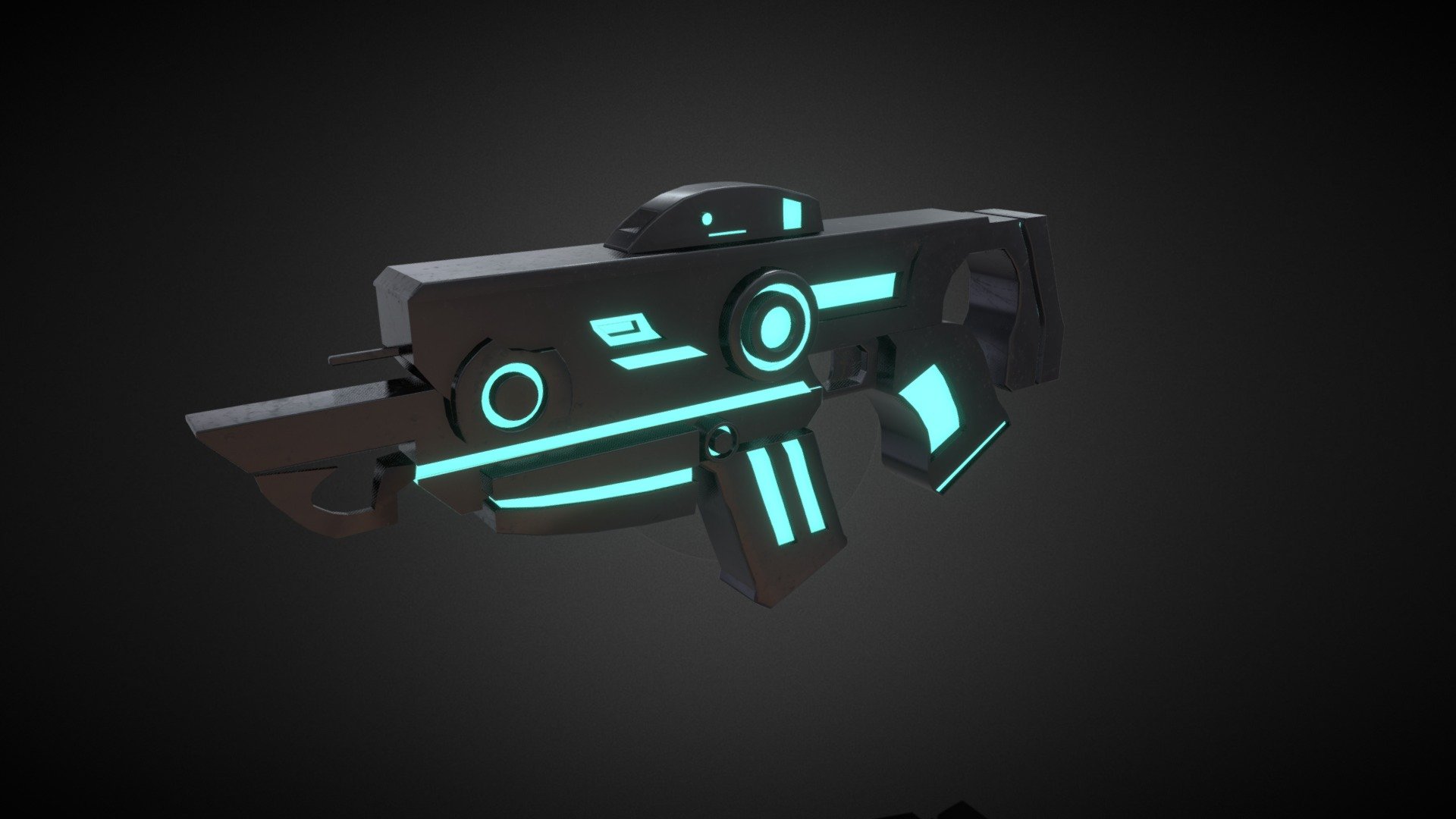 Laser Bullet Gun - 3D model by Pranav_1603 [bba4a3f] - Sketchfab