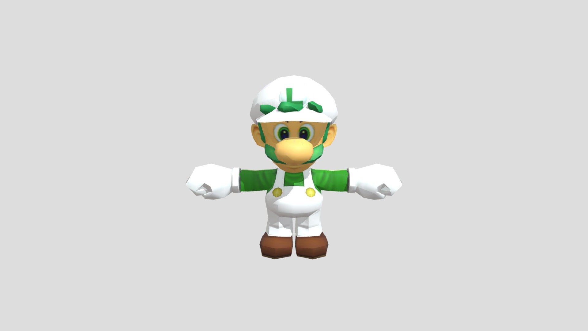 Luigi Small 3D Prototype - Download Free 3D model by DokigerElRojito ...