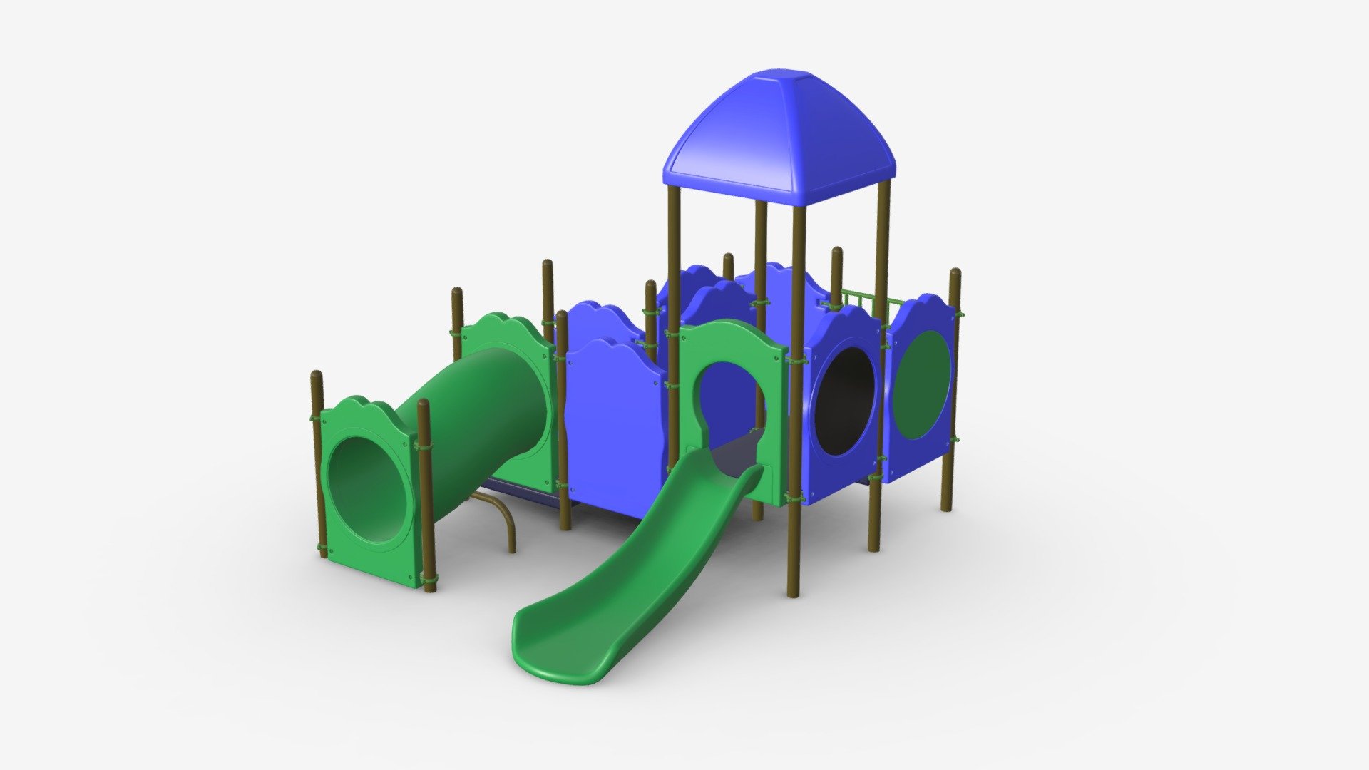 Outdoor kids playground 05 - Buy Royalty Free 3D model by HQ3DMOD ...