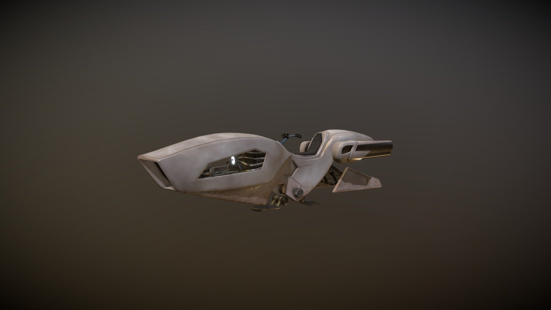HoverBike - 3D model by PolTaug [bbab600] - Sketchfab