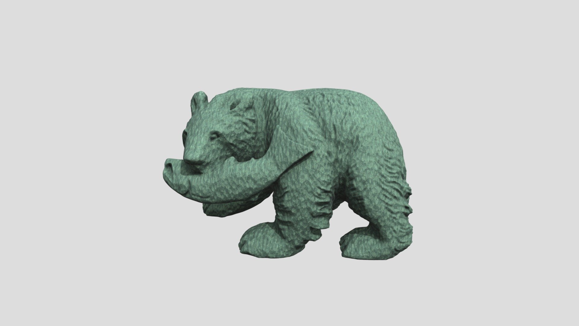 baked kuma - Download Free 3D model by kawaom [bbab917] - Sketchfab