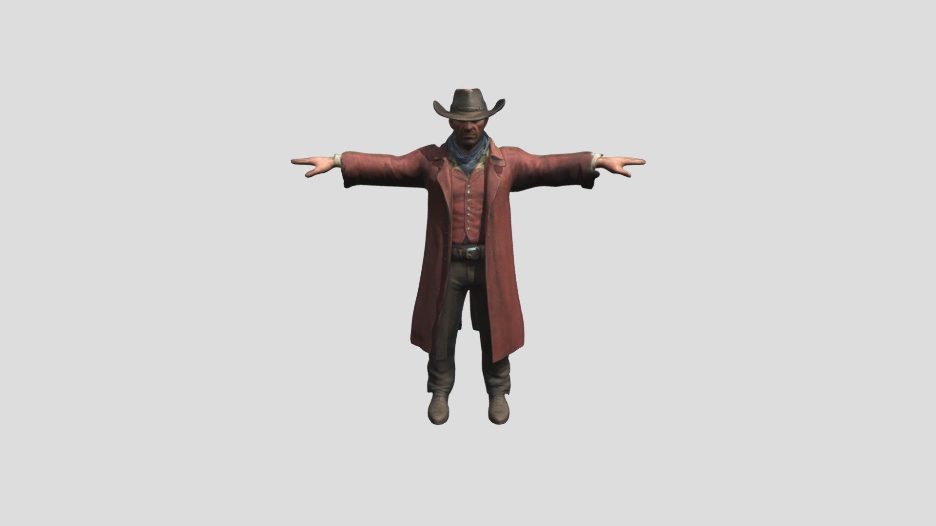 Arthur Morgan, de Red Dead Redemption, - Download Free 3D model by ...