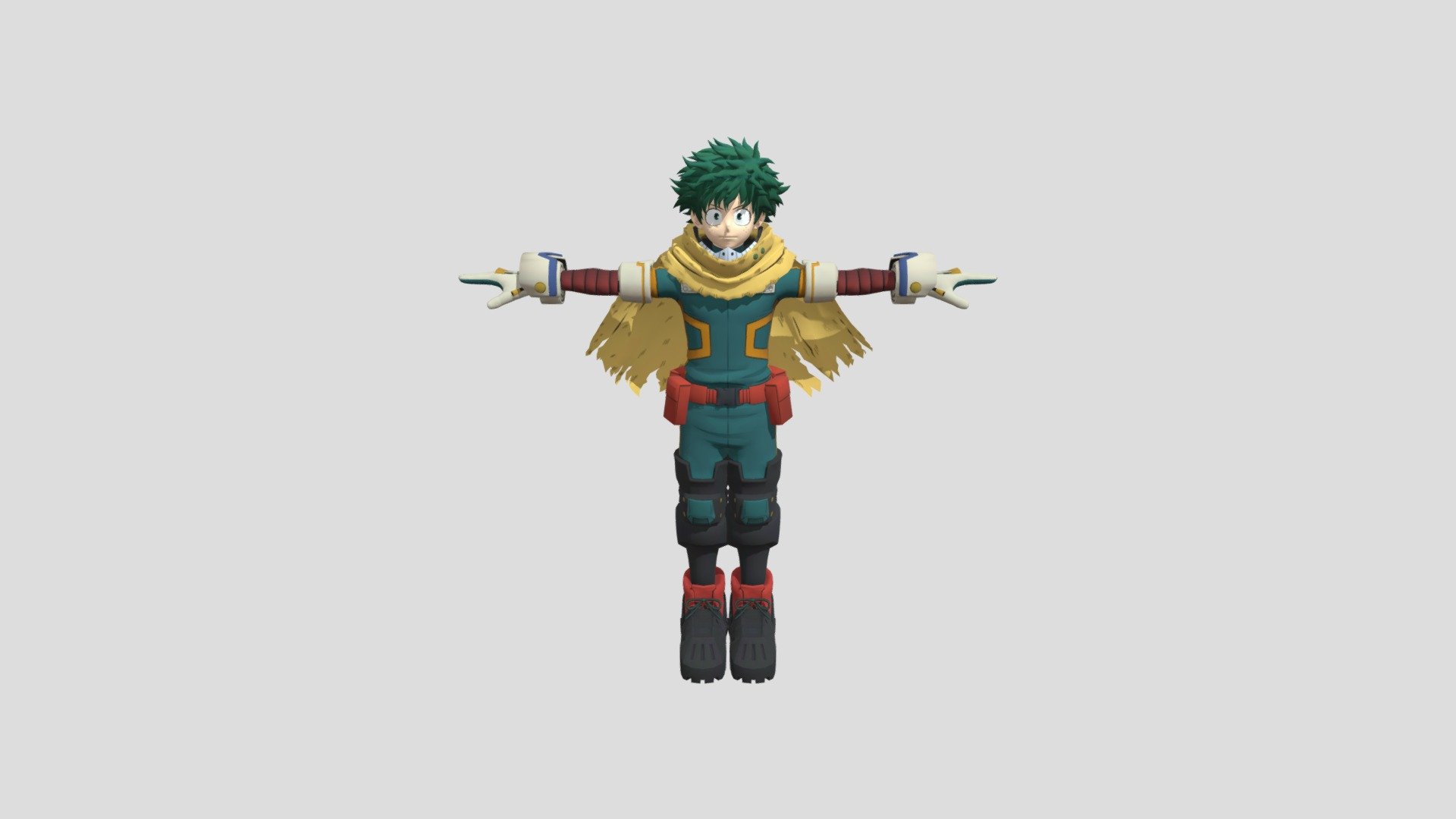 (Zeta Suit) Izuku Midoirya (Deku) - Download Free 3D model by ...