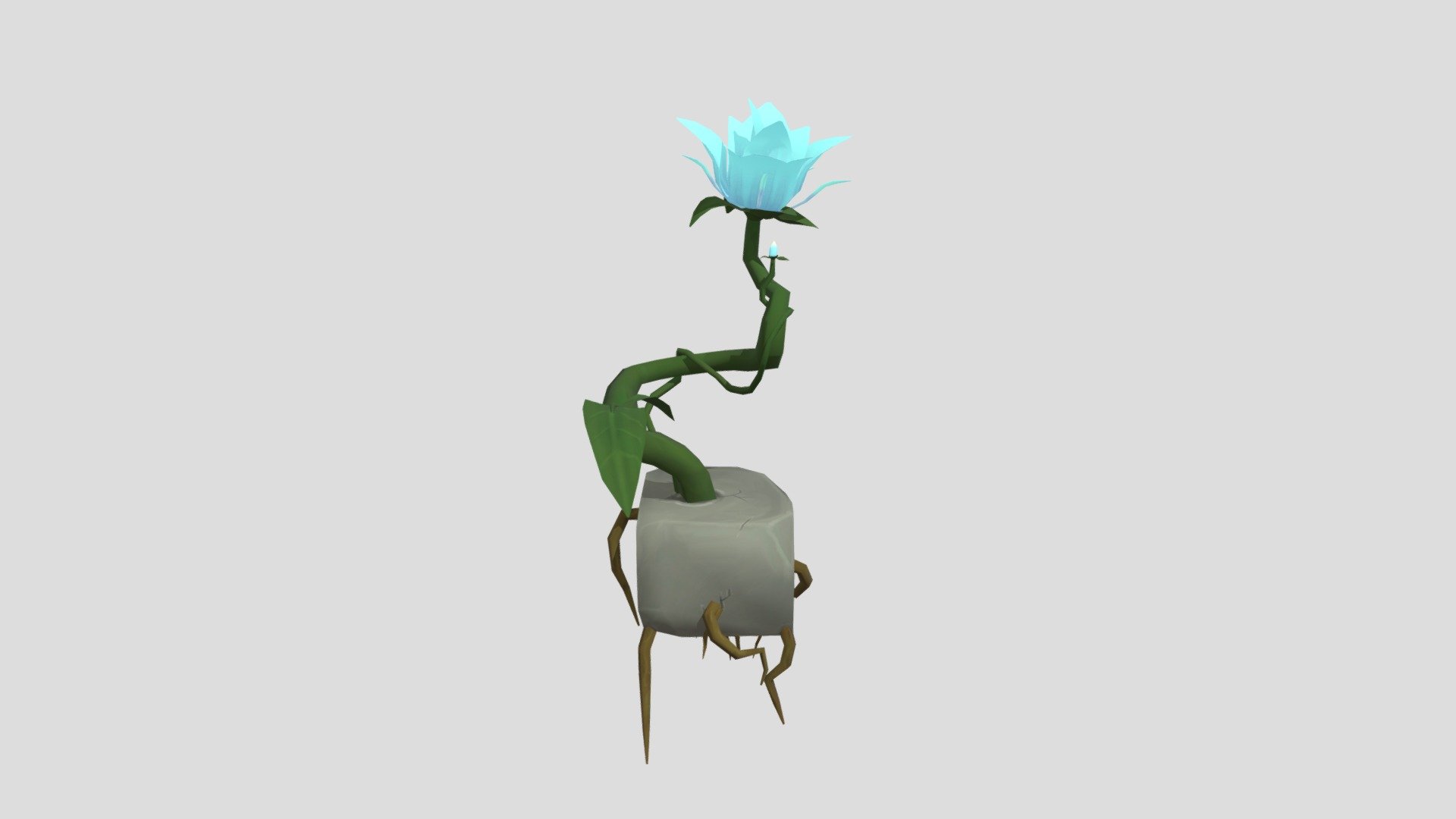 Stylized Flower - Download Free 3D model by Sanket Pushkar ...