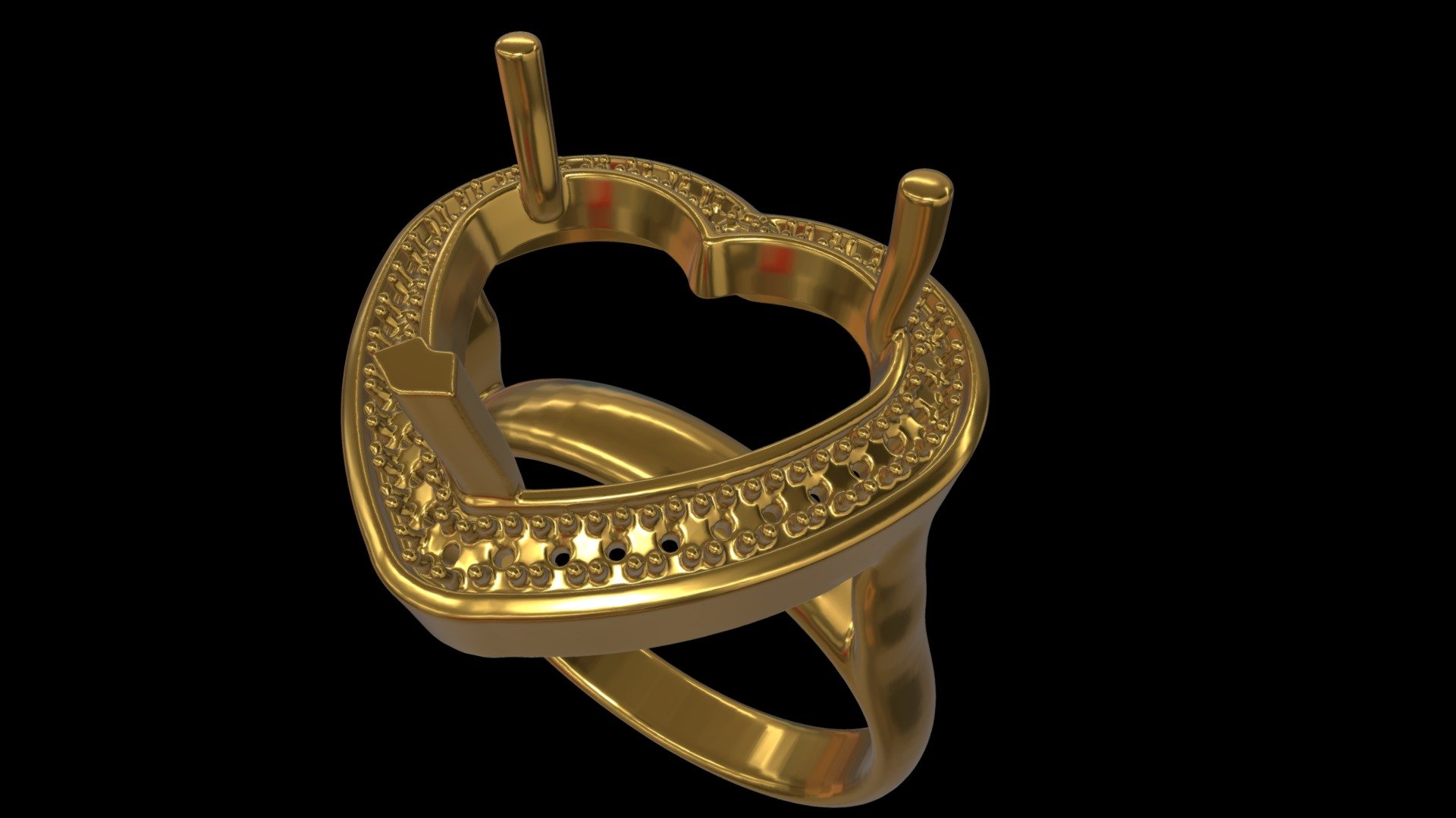 heart gem ring - Buy Royalty Free 3D model by ra.jewerlystudio ...