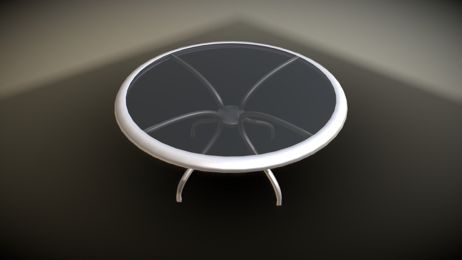 Glass Table - 3D model by hyildiz71 [bbaec46] - Sketchfab