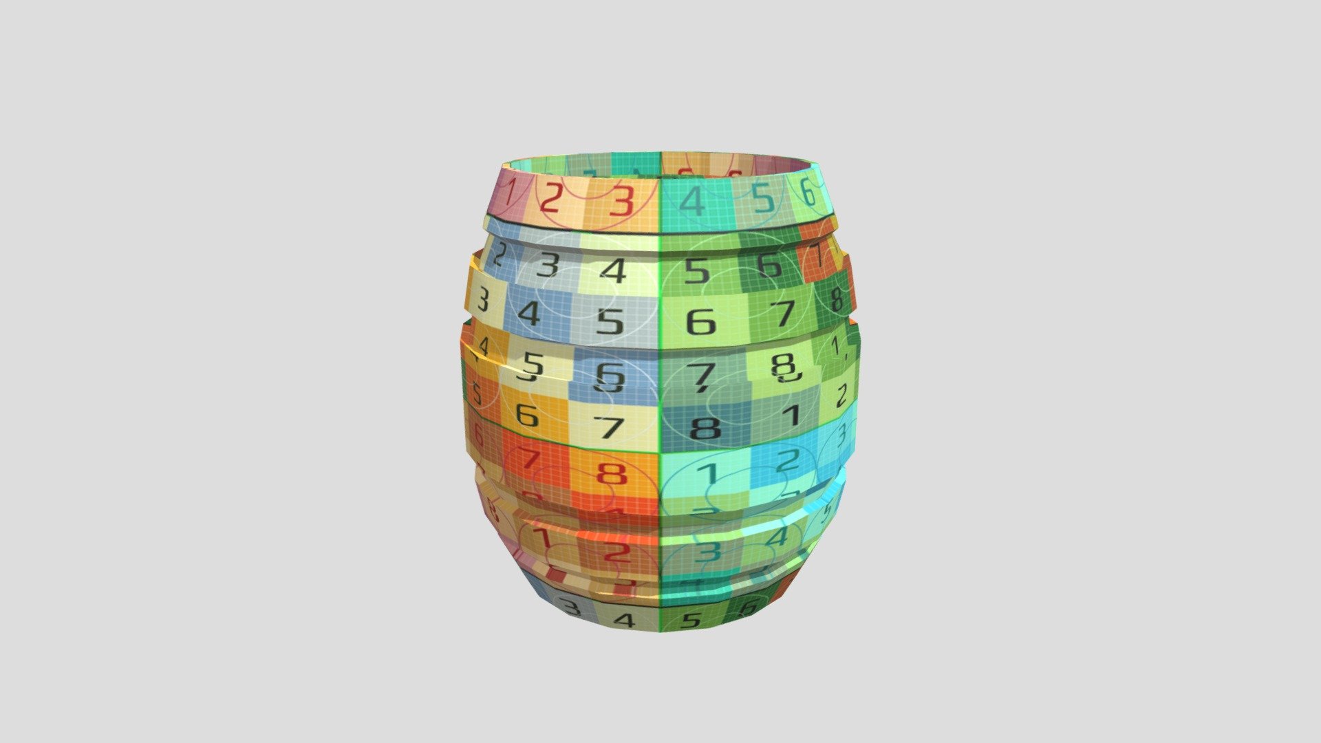 UV Barrel - Download Free 3D model by rschmid [bbafab5] - Sketchfab
