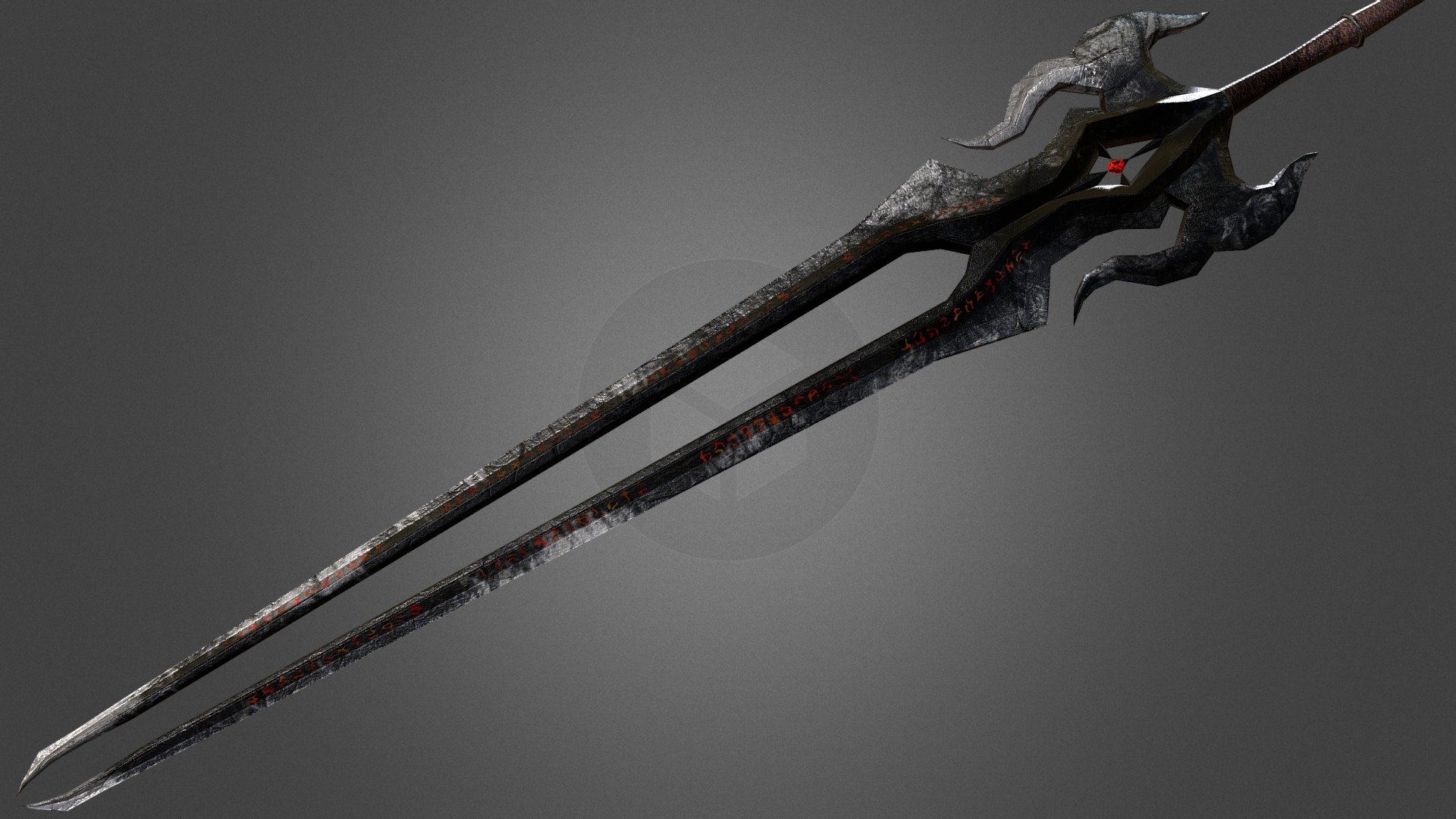 Darkburned Blade - Download Free 3D model by Chimaron [bbafbd9] - Sketchfab