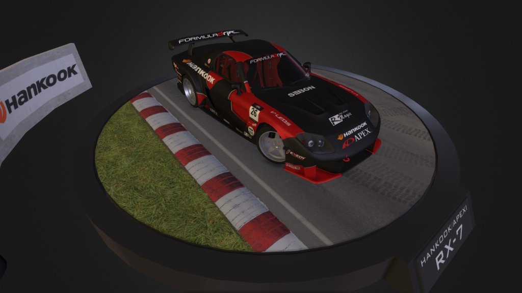 Hankook/Apexi RX7 - 3D model by stevanhalim [bbb070e] - Sketchfab