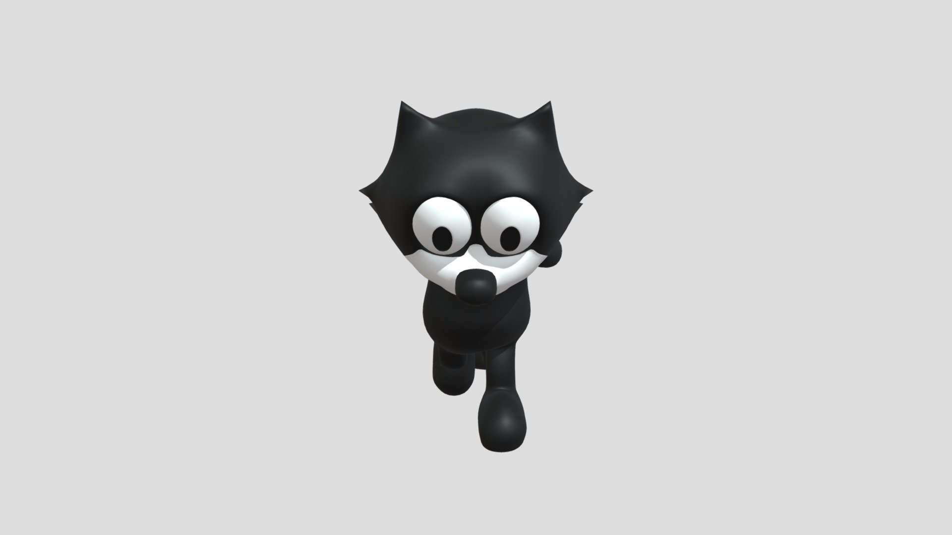 Felix: After Otto Messmer - 3D model by DoriG [bbb20d0] - Sketchfab