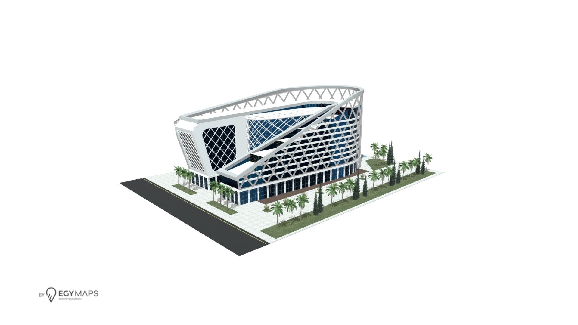 marsa mall - 3D model by Egy-maps [bbb25f6] - Sketchfab