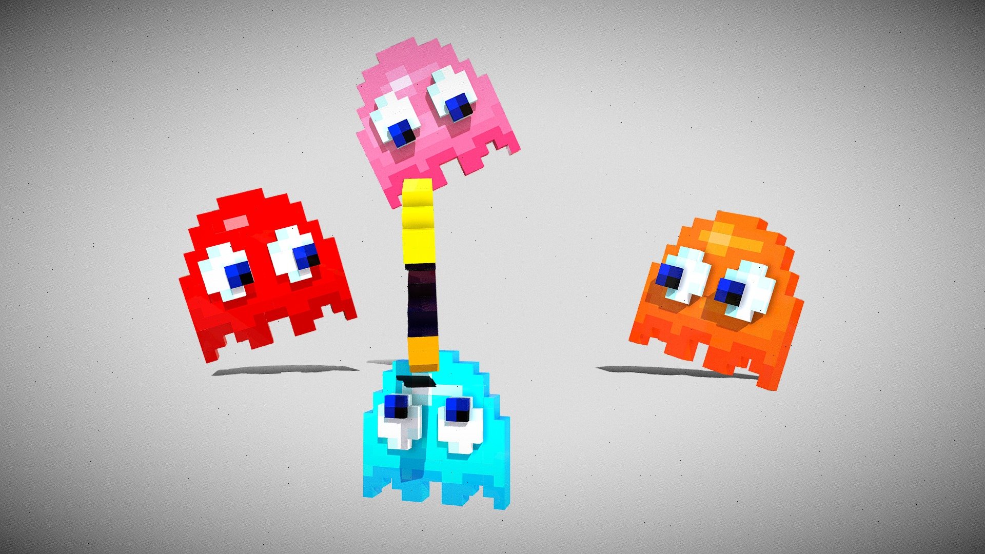 Pacman - 3D model by EEEEEEEEEEEEERANDOMlllllllllleiakeidas (@Flowey ...