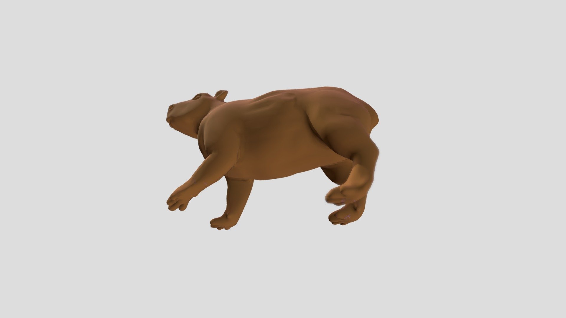 Capybara !! - Download Free 3D model by Id4l1nxzz [bbb350e] - Sketchfab